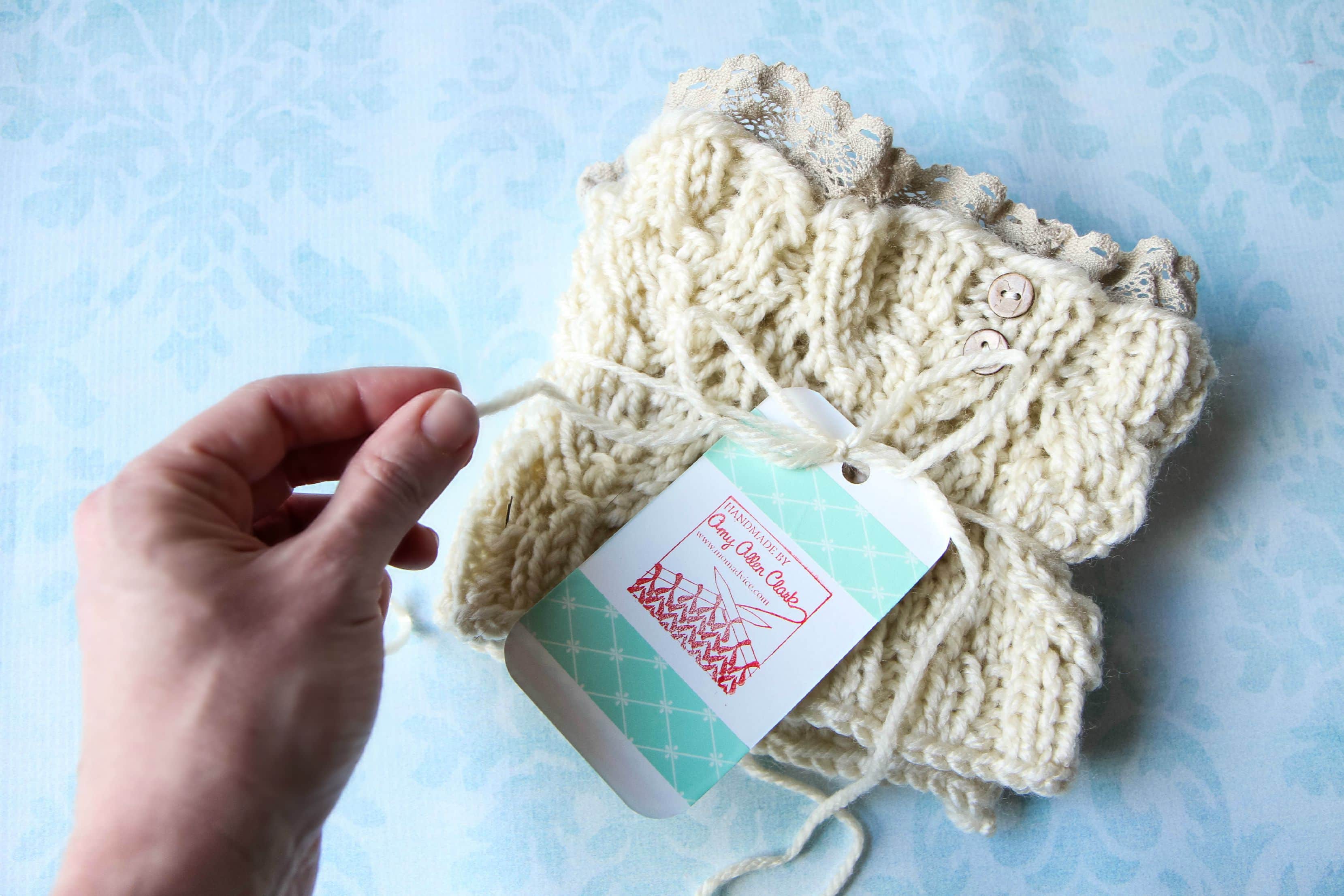 DIY Knitted Boot Cuffs With Hazel & Ruby - MomAdvice