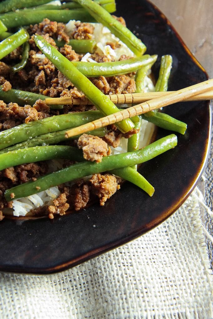Asian Turkey and Green Bean Sauté - MomAdvice